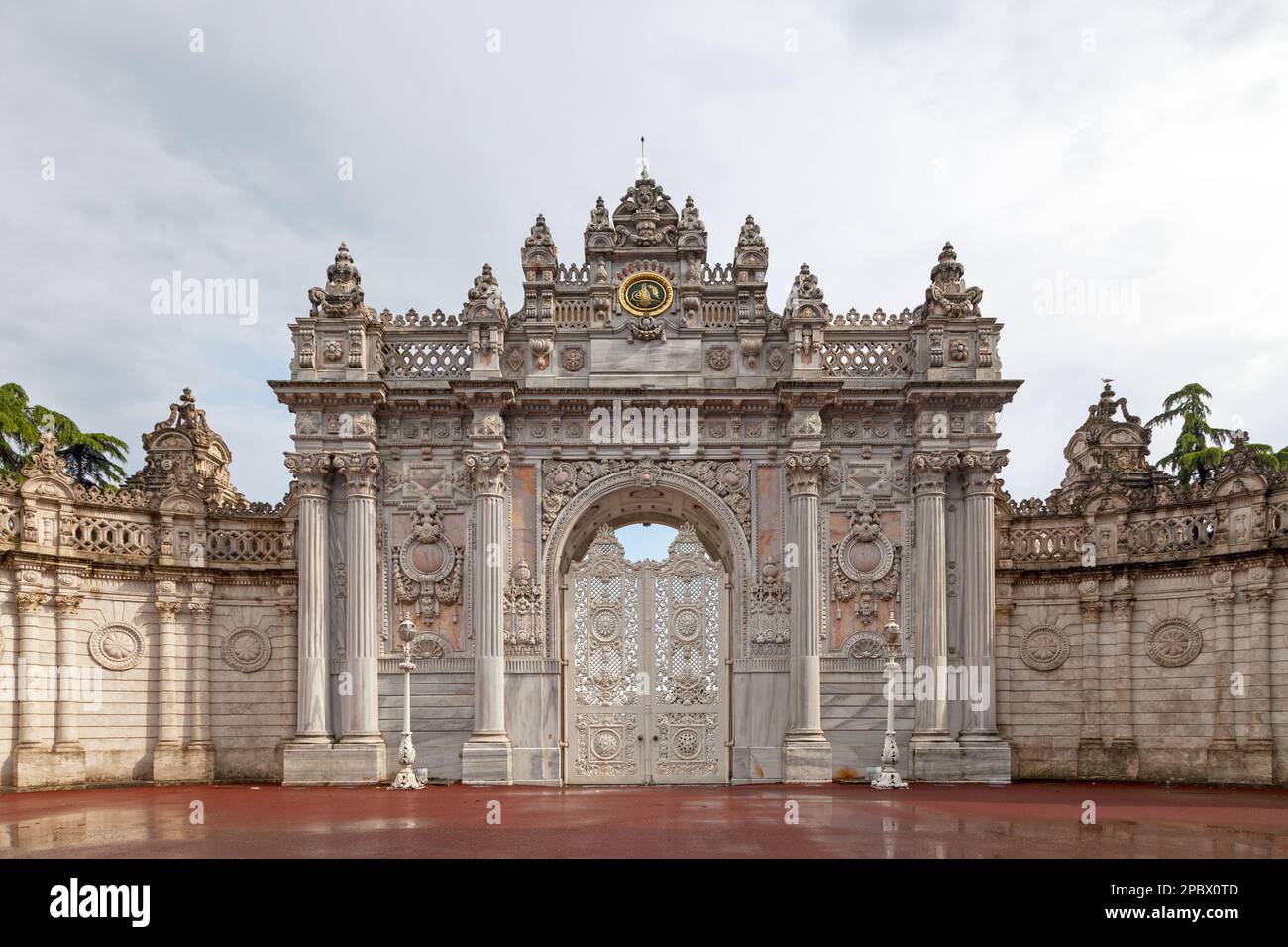 Istanbul, Turkey - May 11 2019: The Gate of the Treasury (Turkish ...