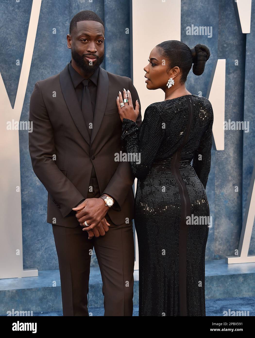 Beverly Hills, USA. 12th Mar, 2023. Dwayne Wade and Gabrielle Union ...