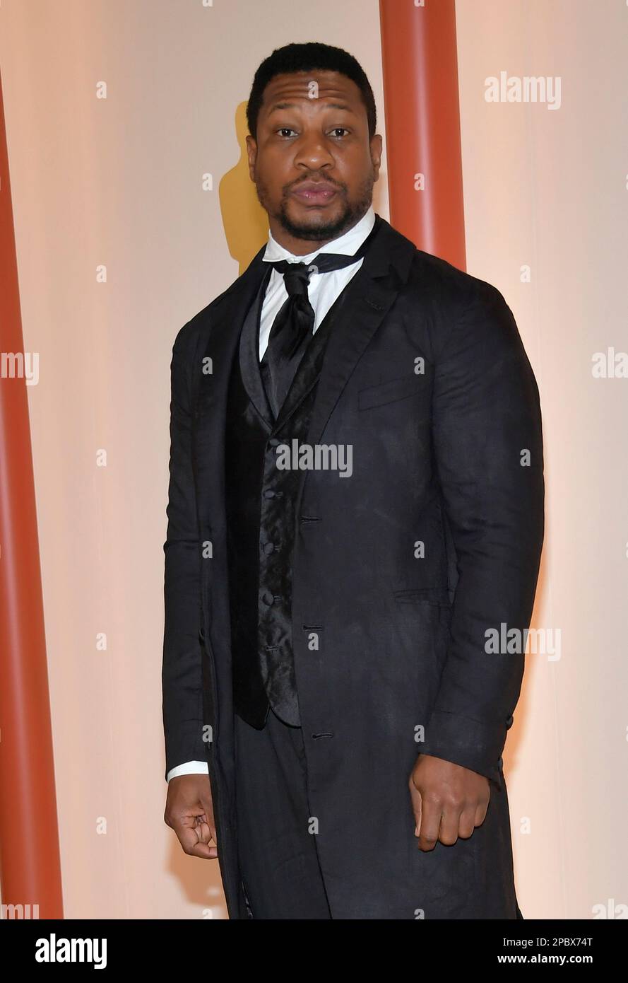 Los Angeles, Ca. 12th Mar, 2023. Jonathan Majors at the 95th Academy ...