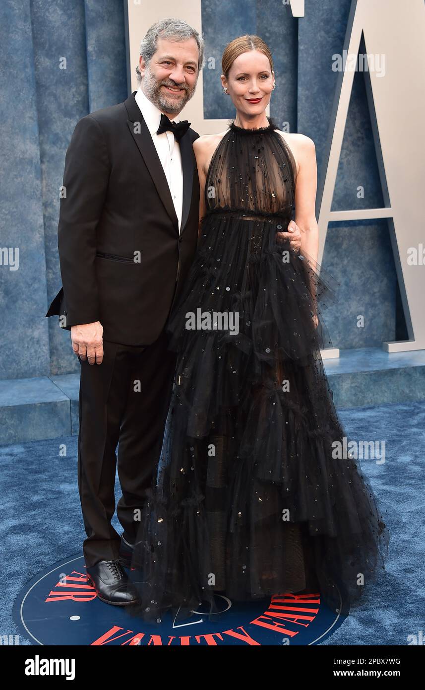 Beverly Hills, USA. 12th Mar, 2023. Judd Apatow and Leslie Mann ...