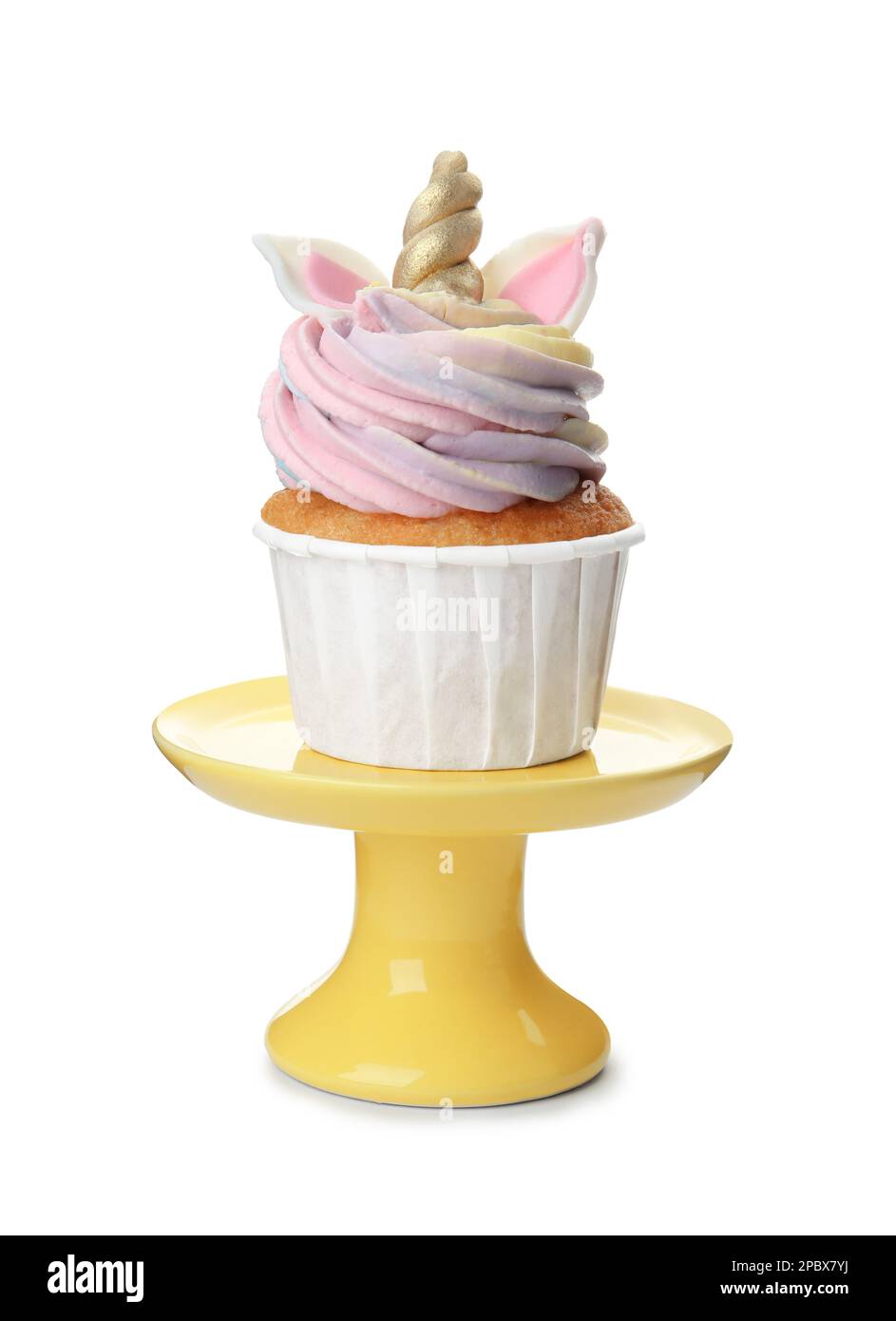 Yellow unicorn sweet Cut Out Stock Images & Pictures - Alamy