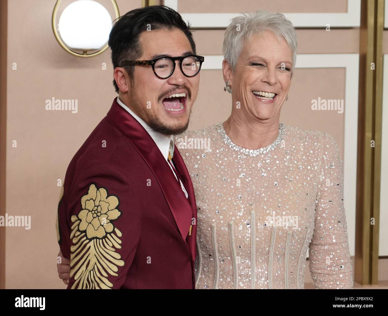 Los Angeles, USA. 12th Mar, 2023. (L-R) Daniel Kwan and Jamie Lee ...
