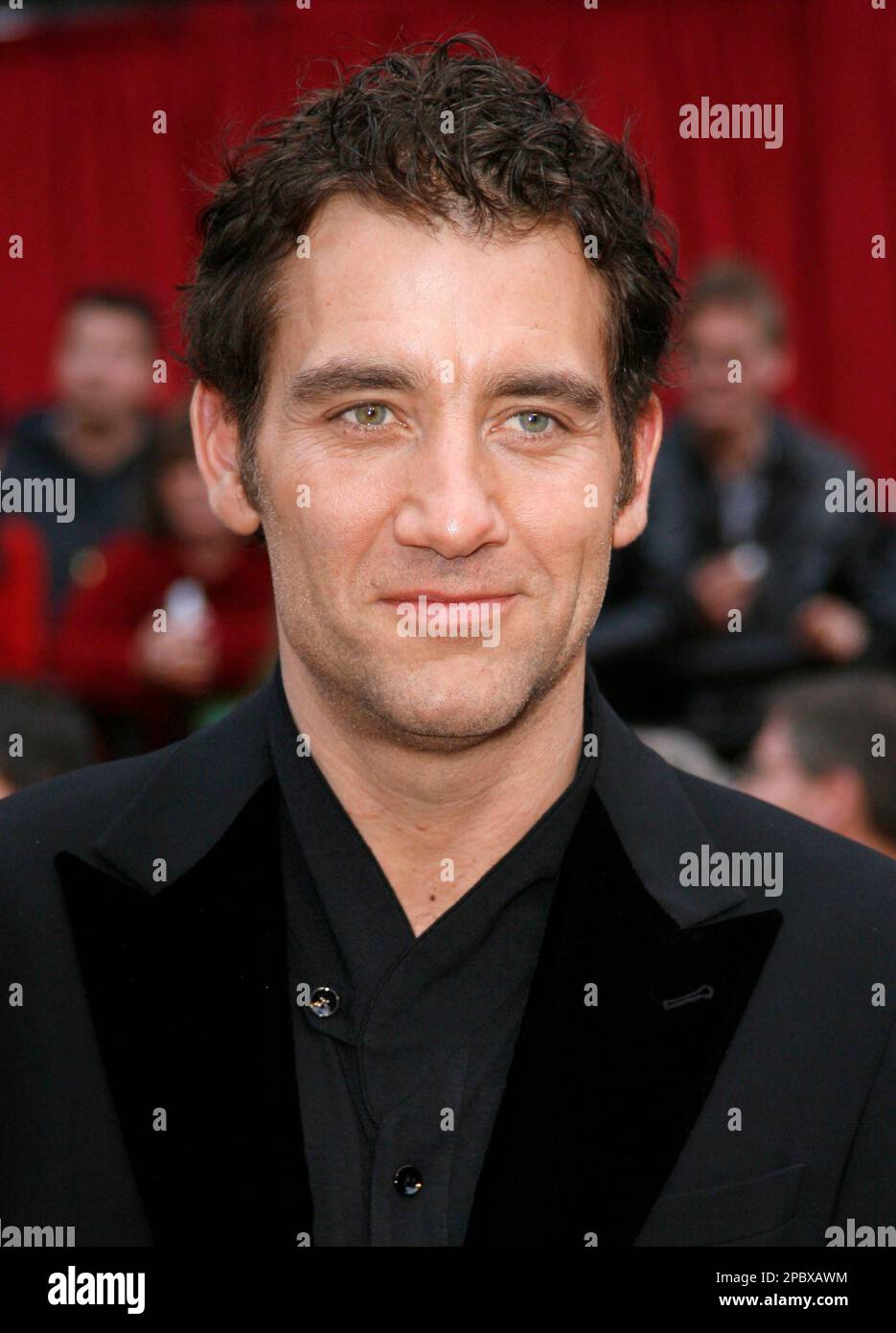 Actor Clive Owen, a co-star of the film "Children of Men," arrives for ...