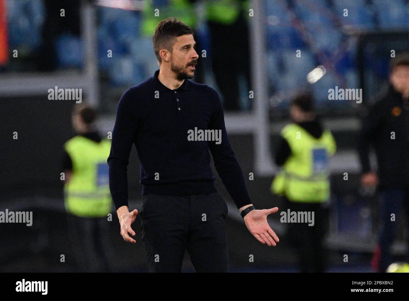 Alessio Dionisi coach (US Sassuolo) during the Italian Football ...