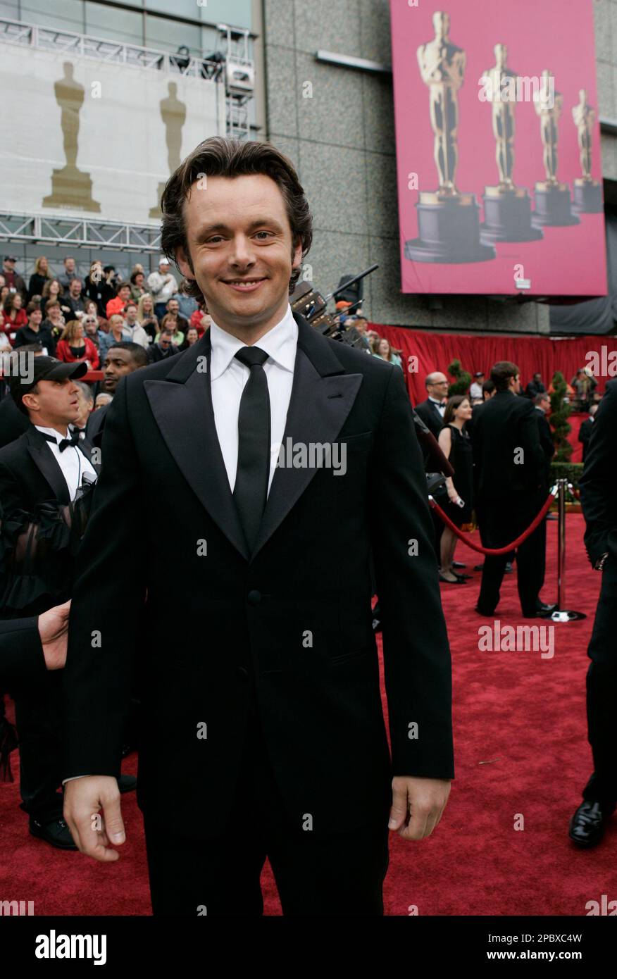 Michael Sheen arrives for the 79th Academy Awards Sunday, Feb. 25, 2007 ...