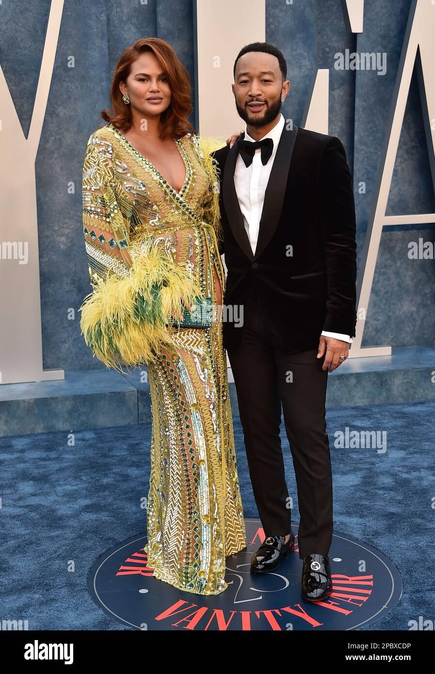 Beverly Hills, USA. 12th Mar, 2023. Chrissy Teigen and John Legend ...