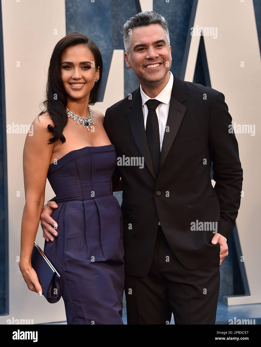 Beverly Hills, USA. 12th Mar, 2023. Jessica Alba and Cash Warren ...