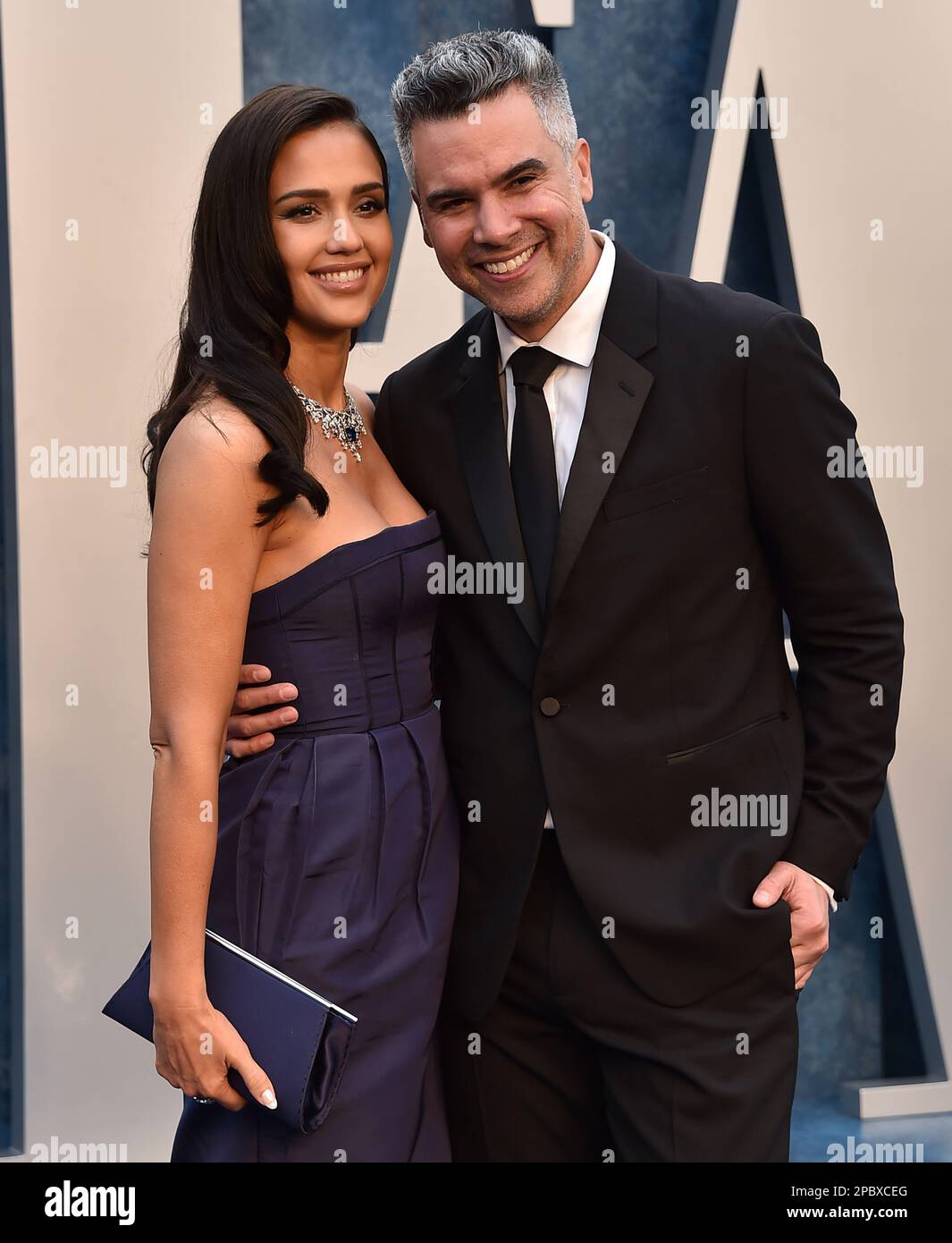 Beverly Hills, USA. 12th Mar, 2023. Jessica Alba and Cash Warren ...