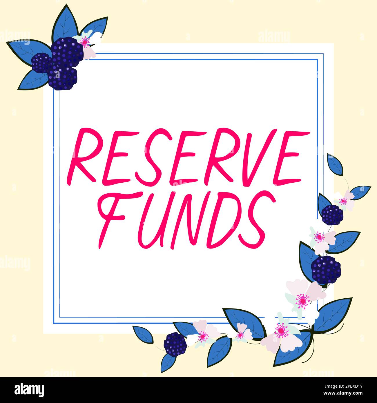 Sign displaying Reserve Funds. Business concept money released from ...