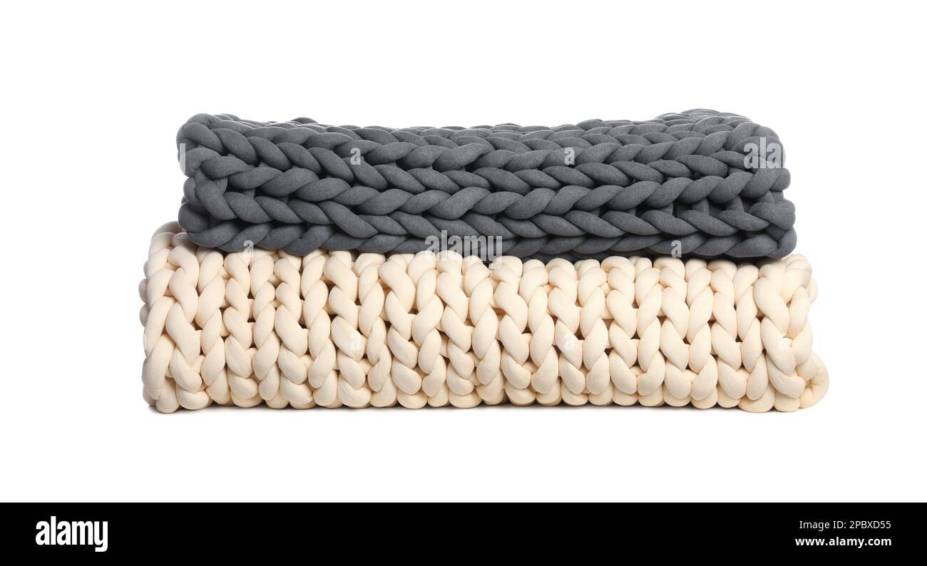 Chunky blanket folded hi-res stock photography and images - Alamy