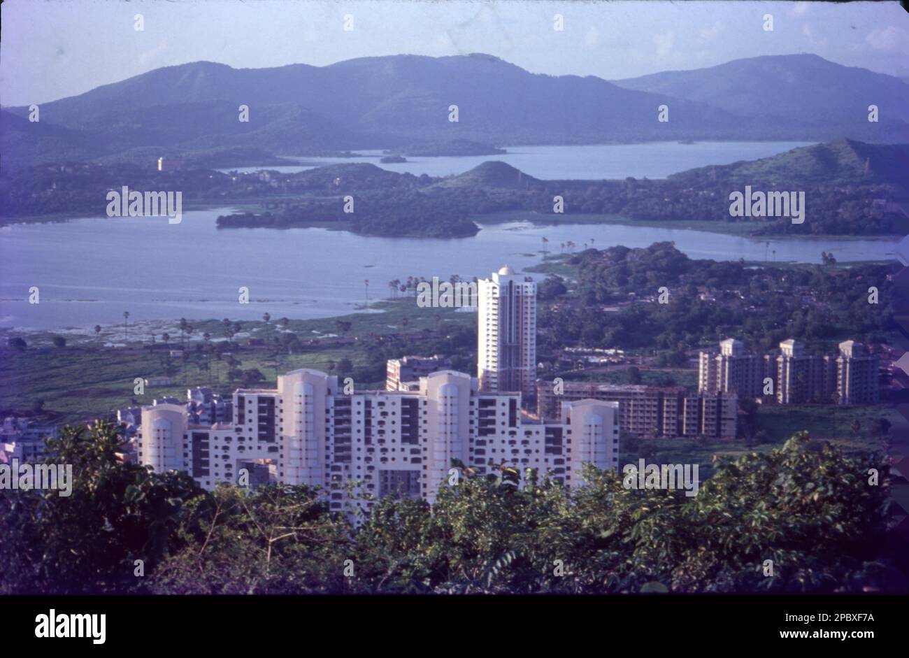 Arial View in Mumbai City, Maharashtra, India Stock Photo - Alamy