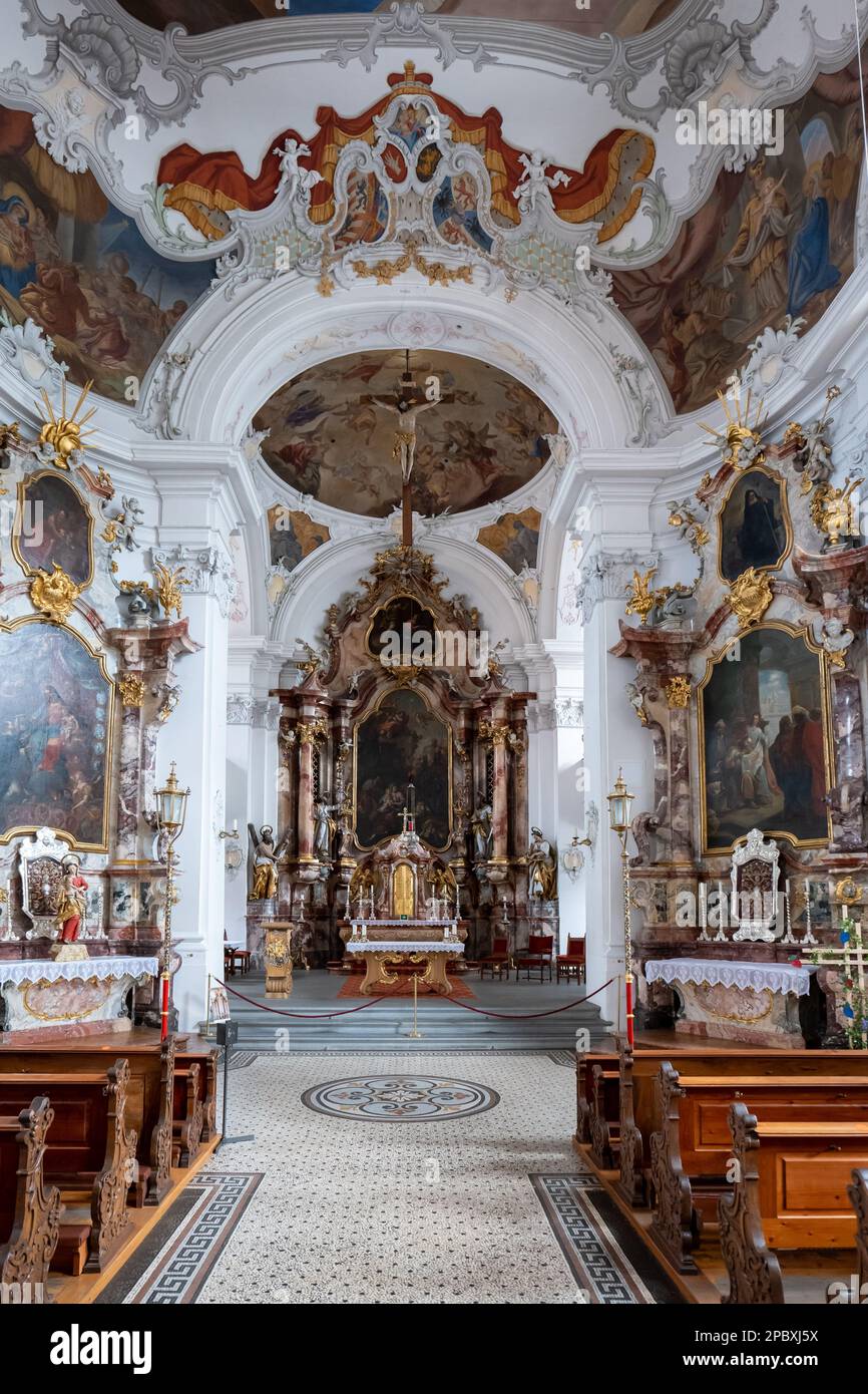 Lindau, Germany - July 21 - 2022: The Cathedral Church of our lady in ...