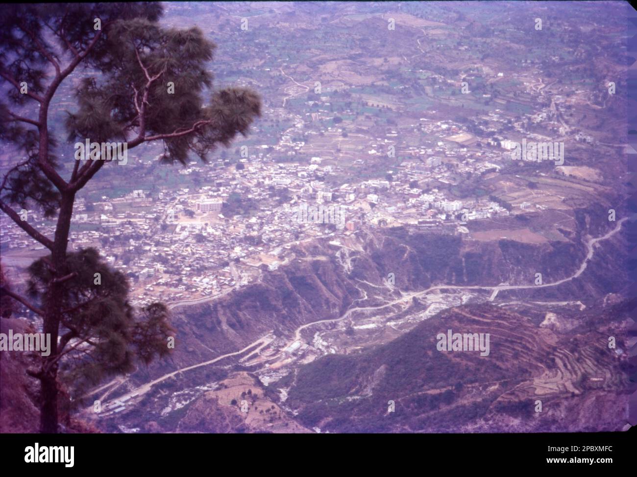 Arial Shot of Katra Town from Vaishnodevi Shrine, Jammu & Kashmir ...