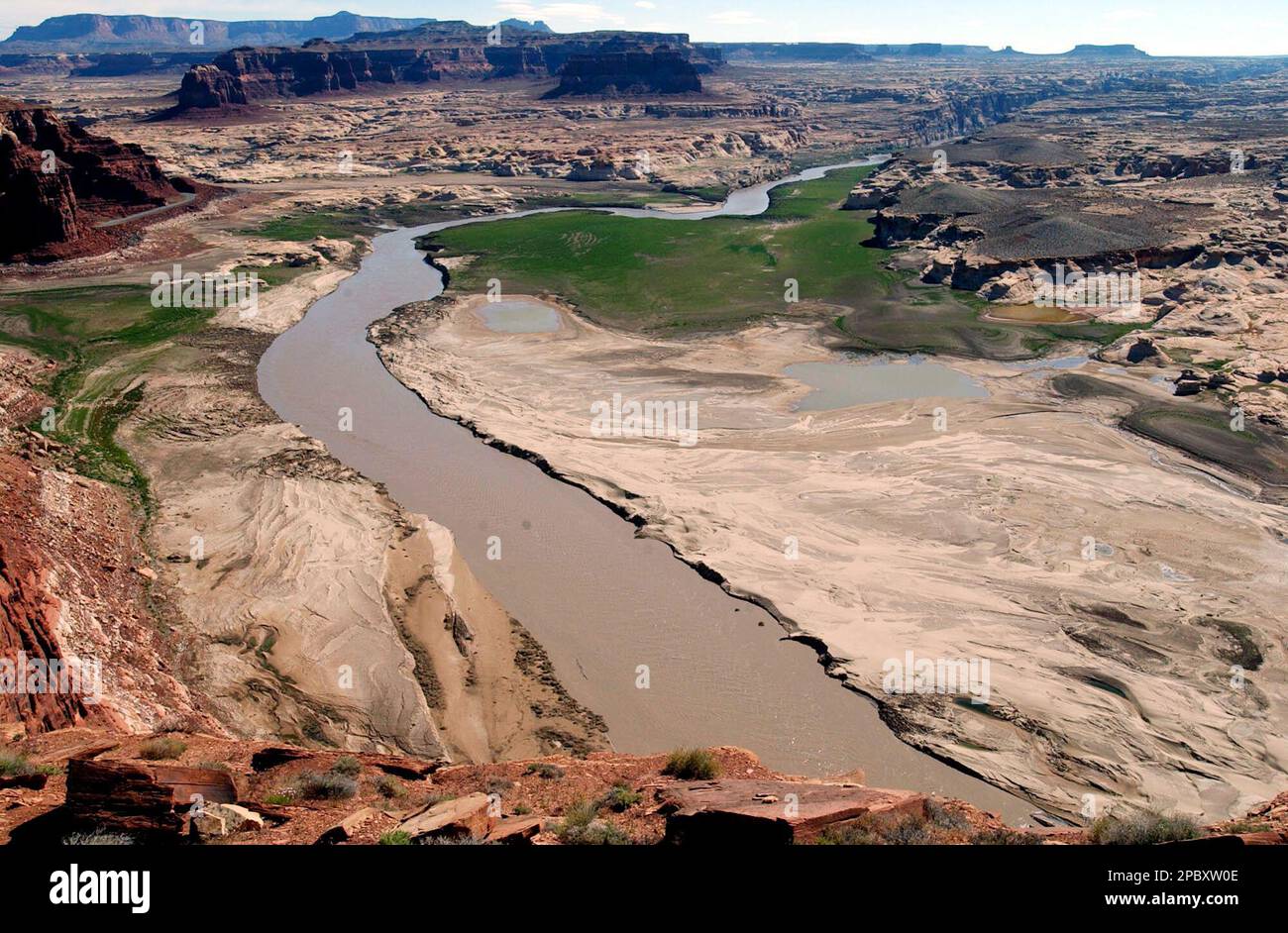 **FILE** This May, 2003 file photo shows a view of the Colorado River ...