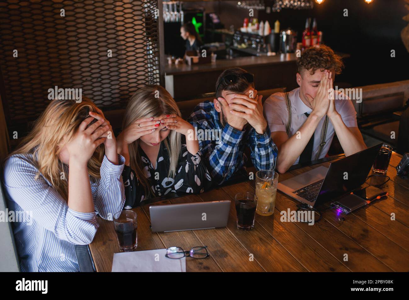 Emotion Stress Problem Frustration Despair Stock Photo Alamy