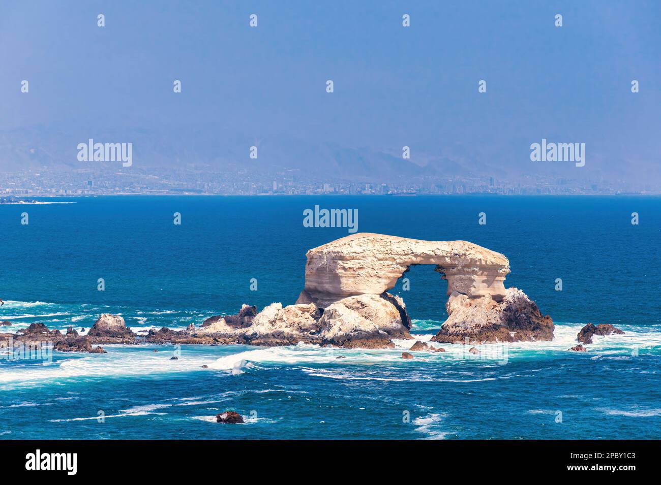 La Portada Rock Formation in Antofagasta, Chile Stock Photo - Alamy