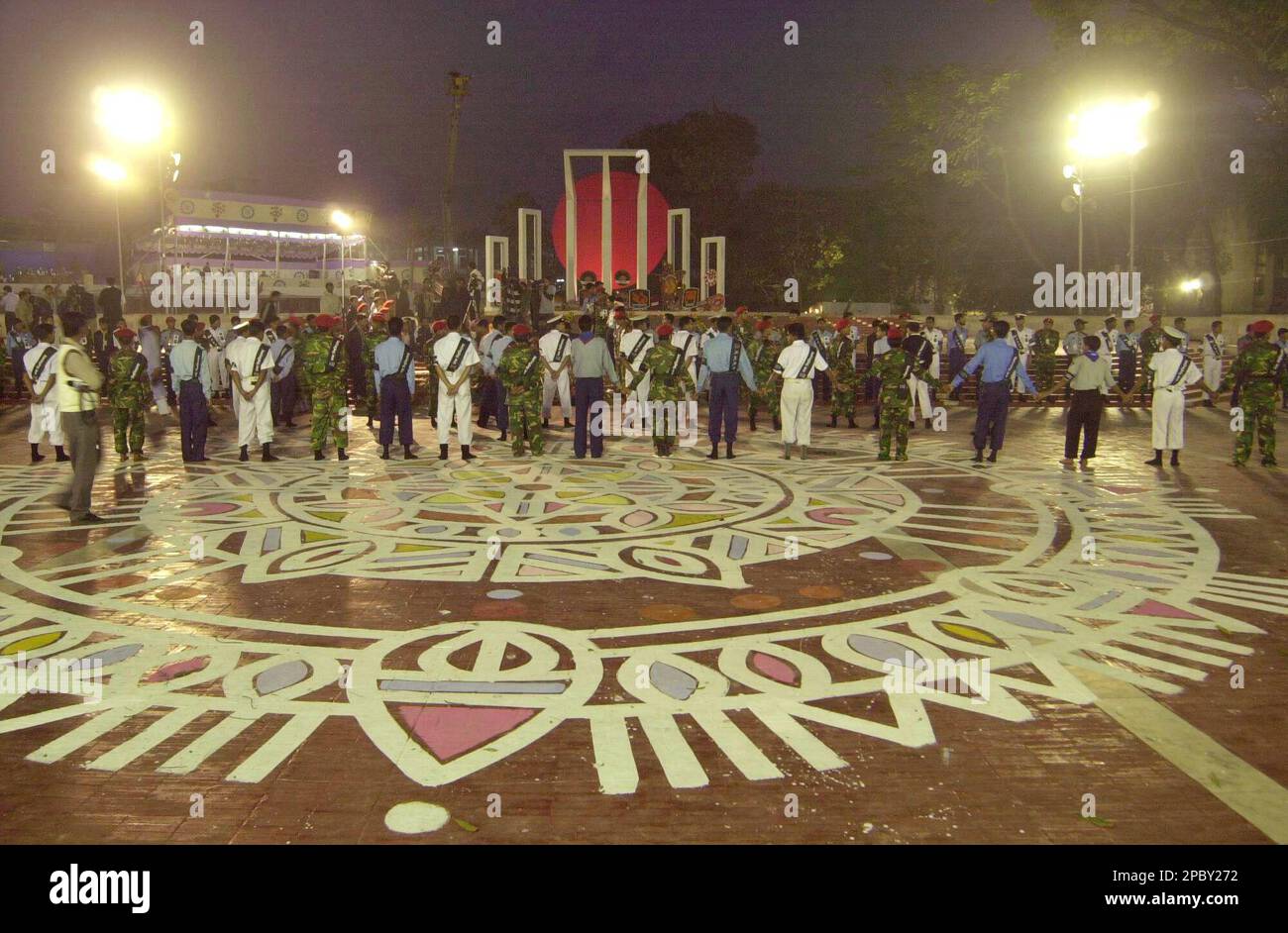Bangladeshis pay homage to language movement martyrs at the Central ...