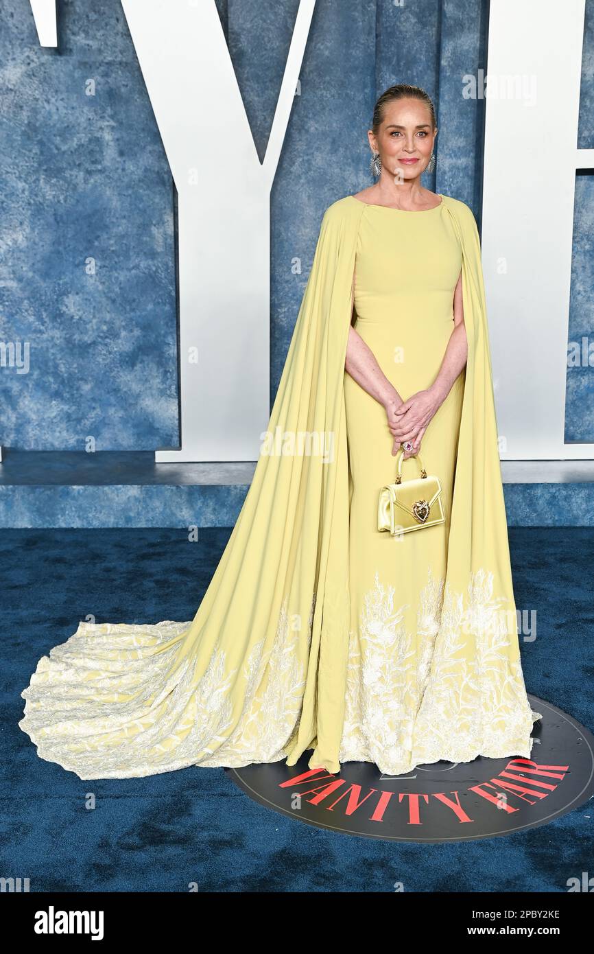 Los Angeles, USA. 13th Mar, 2023. Sharon Stone arriving at the Vanity ...