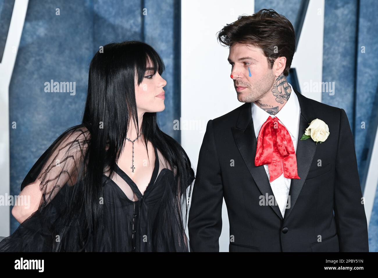 Los Angeles, USA. 13th Mar, 2023. Billie Eilish and Jesse Rutherford ...