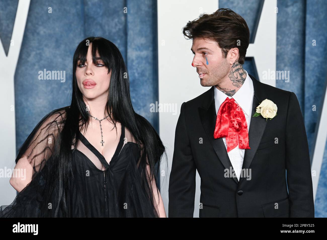 Los Angeles, USA. 13th Mar, 2023. Billie Eilish and Jesse Rutherford ...