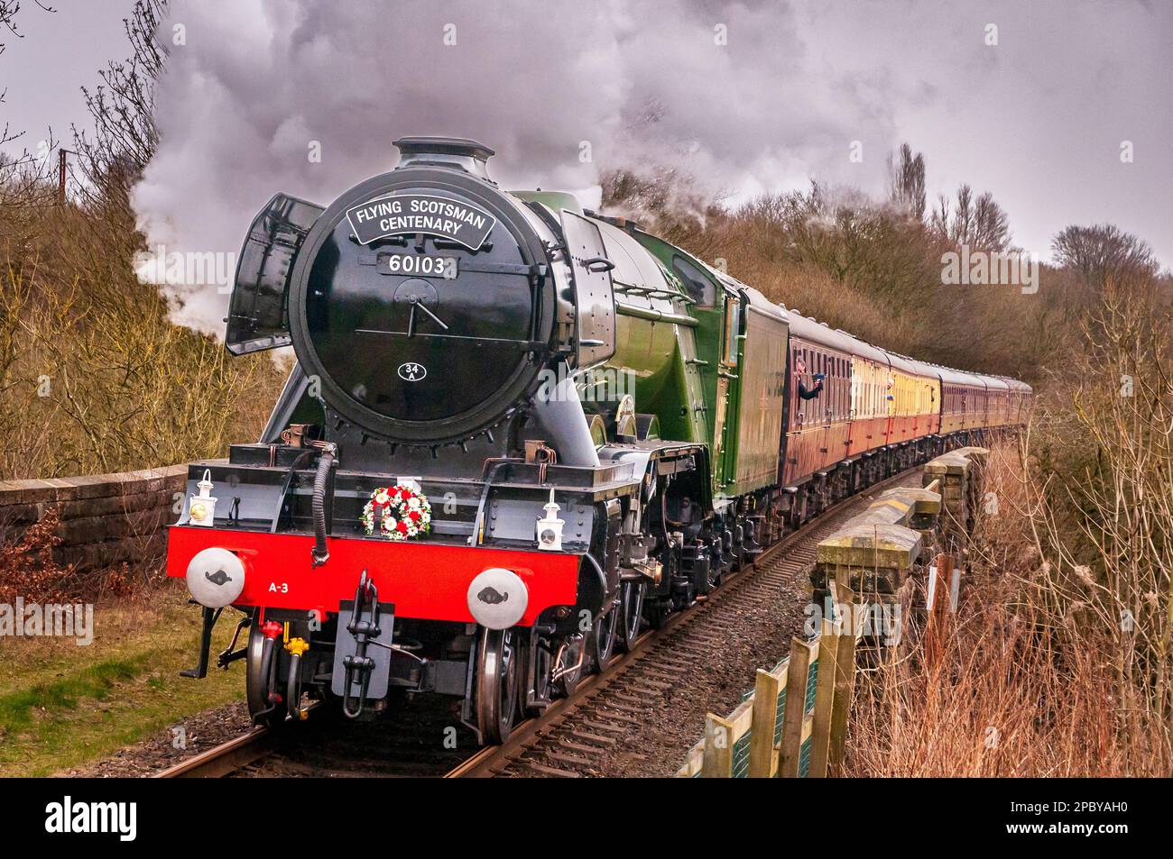 The Flying Scotsman steam locomotive in its Centenary year steams on ...