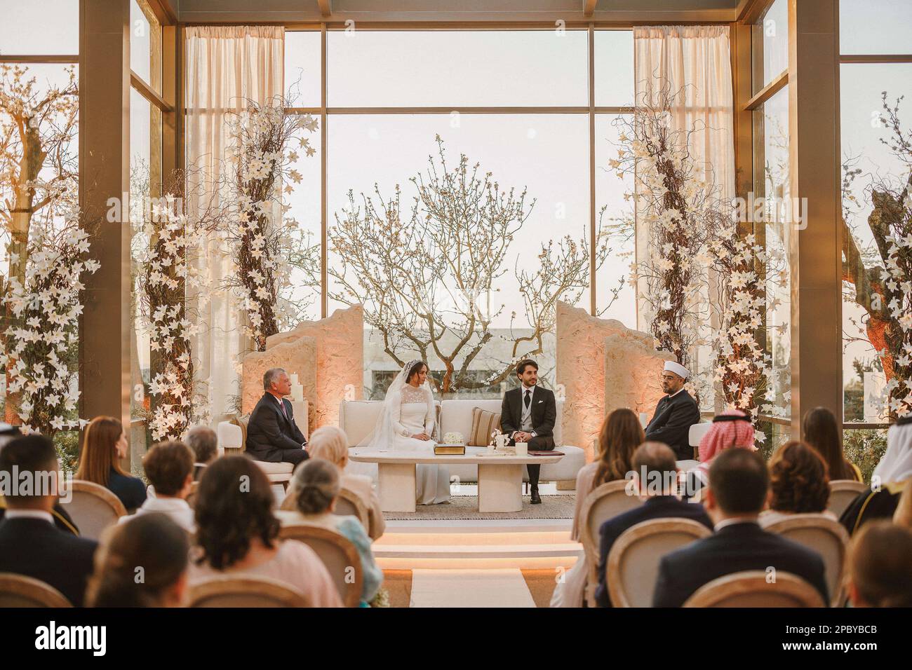 Amman, Jordan. 12th Feb, 2023. Jordan's Royal Family gather for the ...