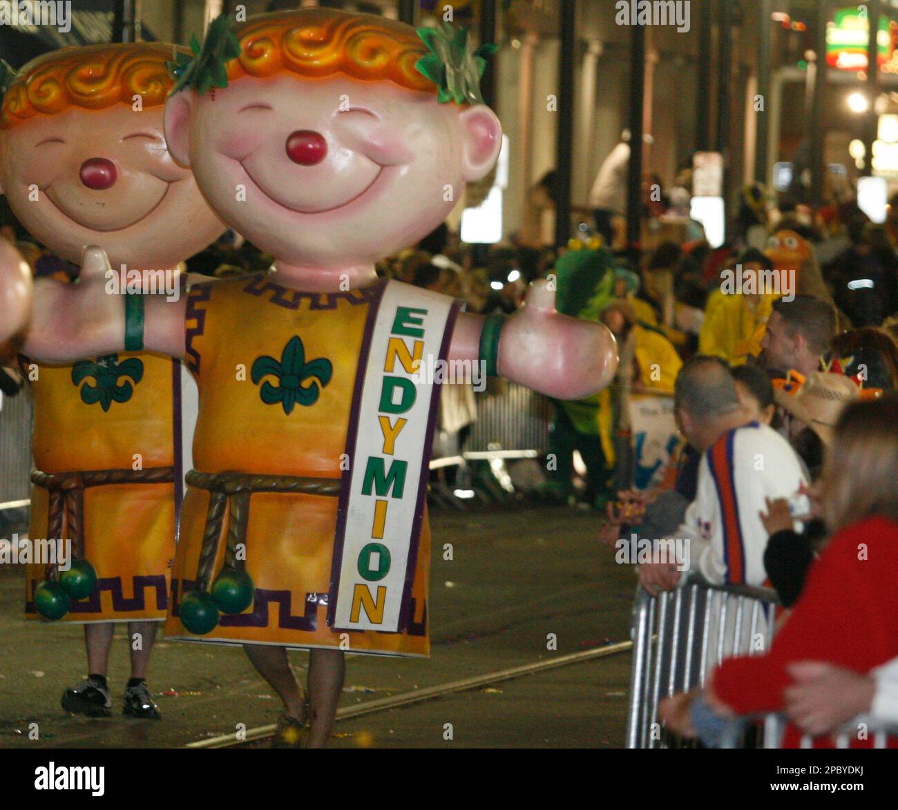 The Krewe of Endymion celebrates Mardi Gras in New Orleans, Saturday ...