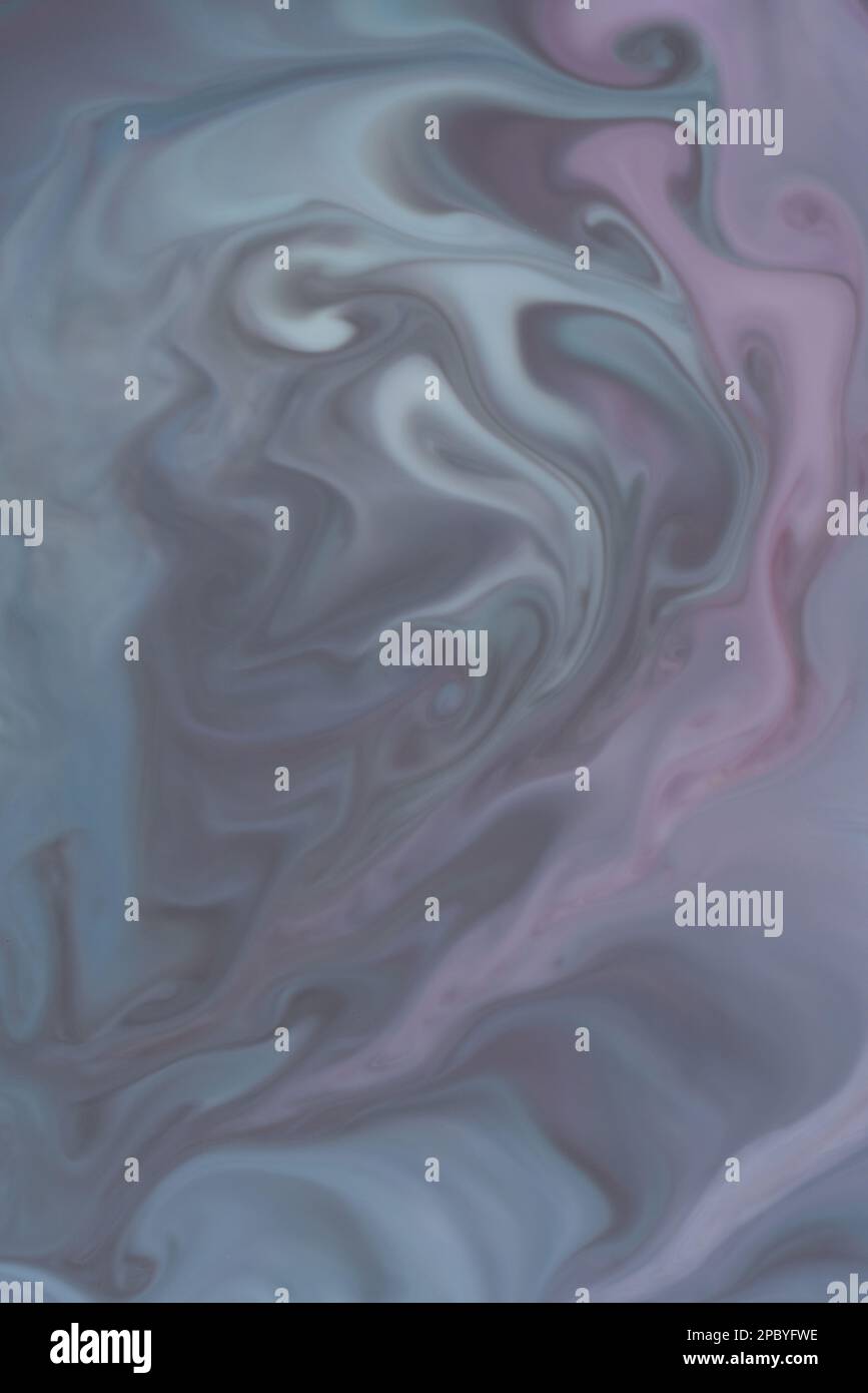 Abstract flow of liquid paints in mix Stock Photo - Alamy