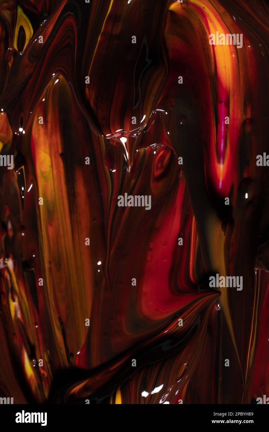 Mix of thick fresh paint Stock Photo - Alamy