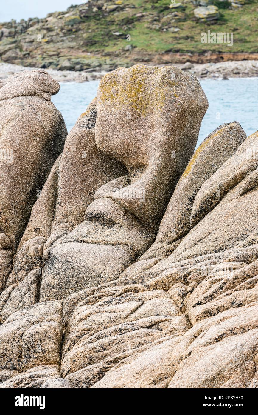 Human face rock hi-res stock photography and images - Alamy