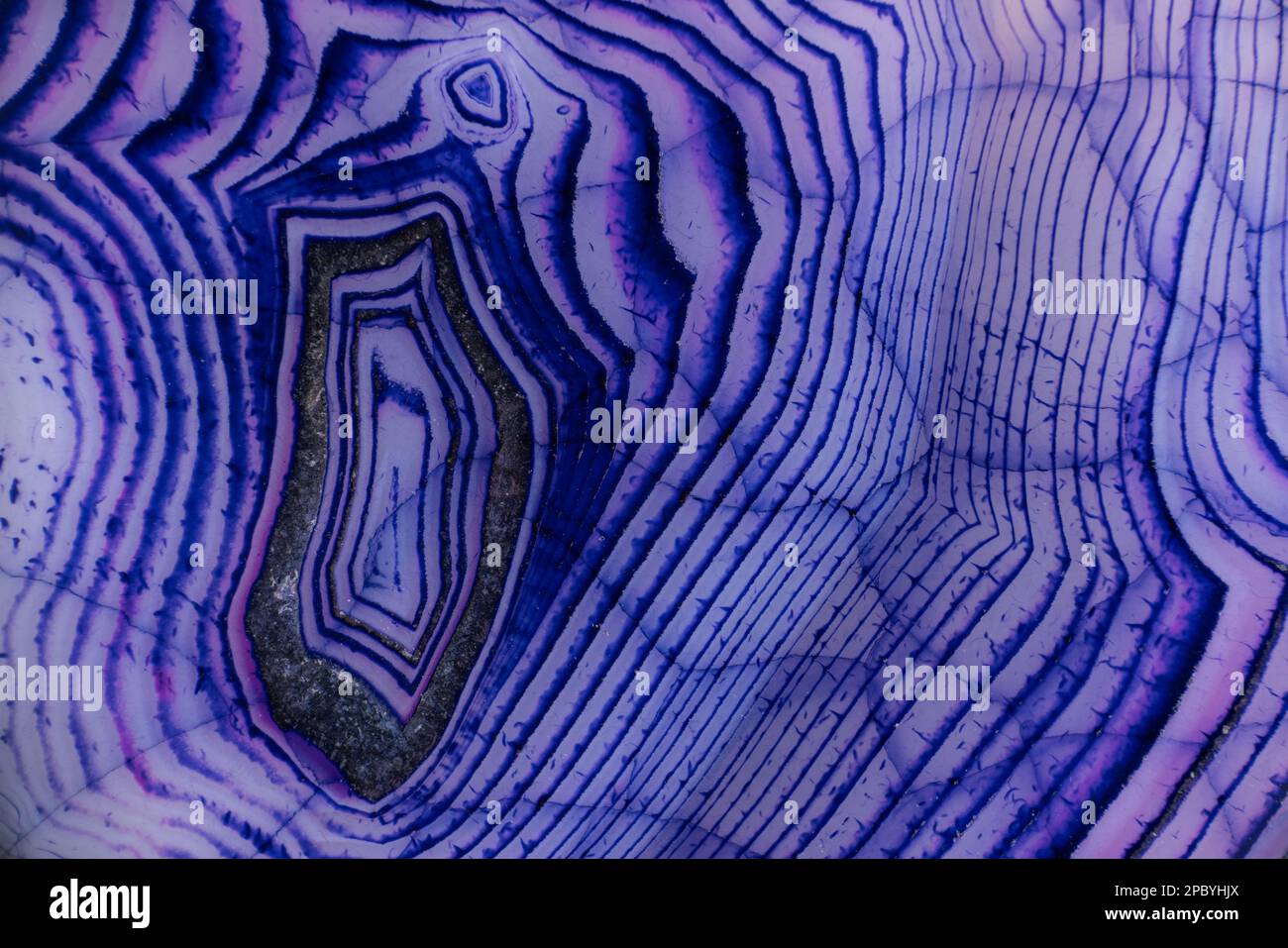 Cracked surface of blue stone Stock Photo - Alamy
