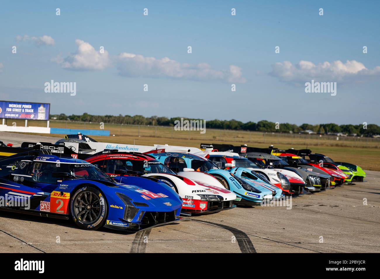 Sebring, Florida, USA - 13/03/2023, 02 BAMBER Earl (nzl), LYNN Alex ...