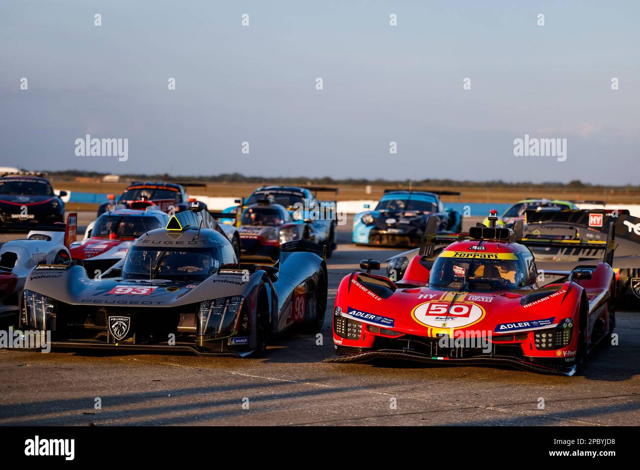 Sebring, Florida, USA - 13/03/2023, 50 FUOCO Antonio (ita), MOLINA ...