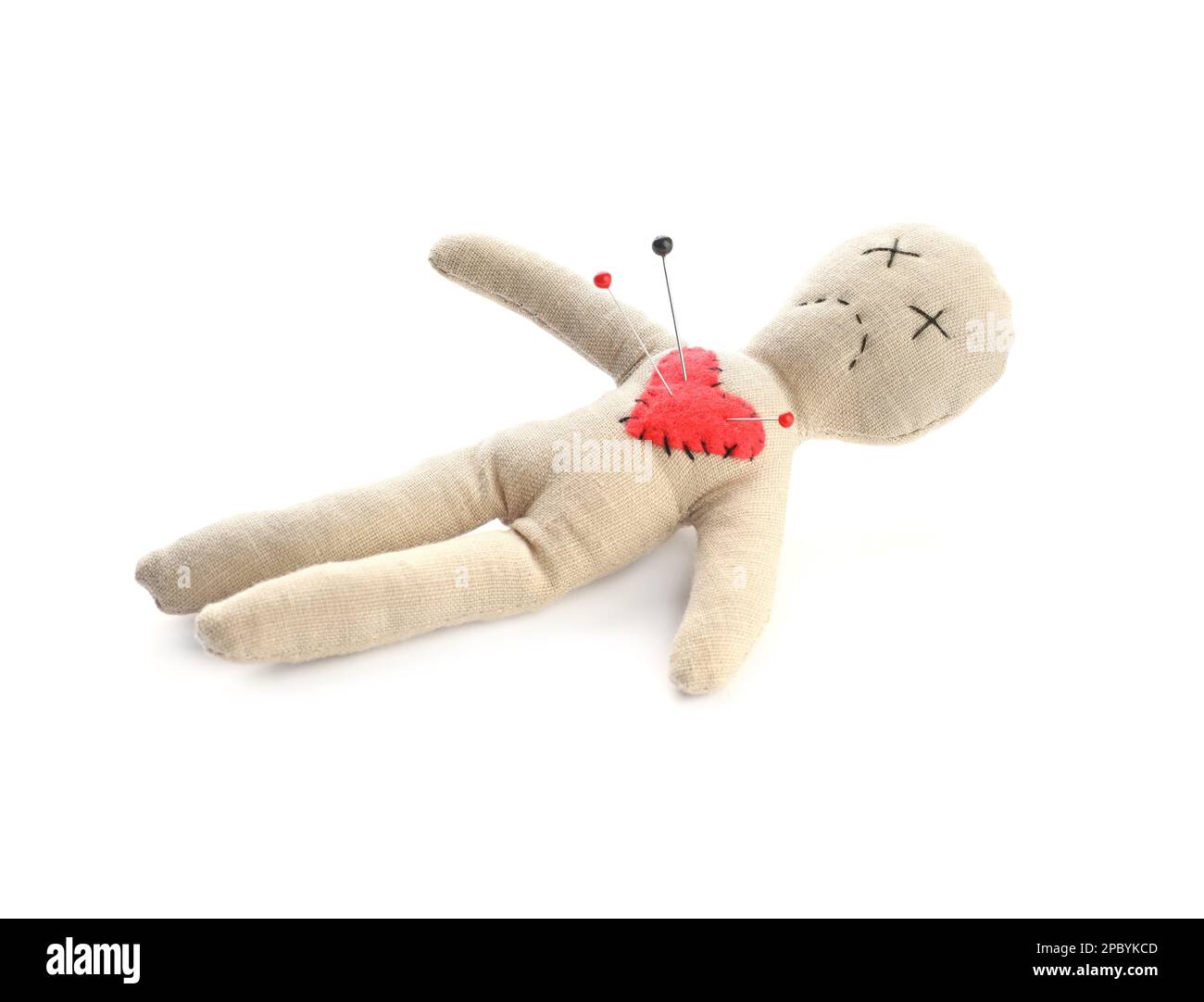 Voodoo doll with pins hi-res stock photography and images - Alamy