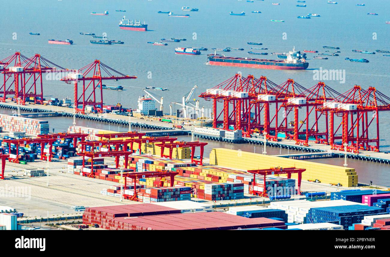 SUZHOU, CHINA - MARCH 13, 2023 - Aerial photo taken on March 13, 2023 ...