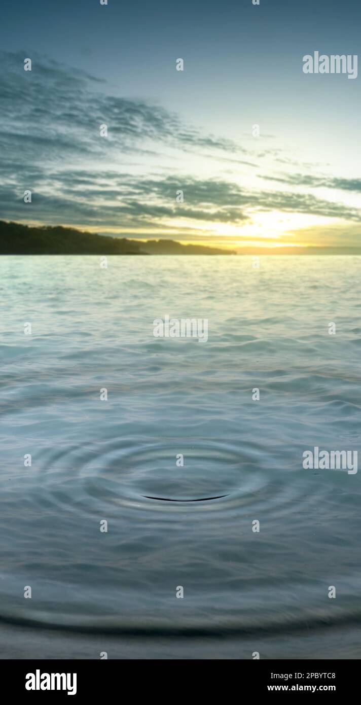 Water splash on the lake with the sunset scene background Stock Photo ...
