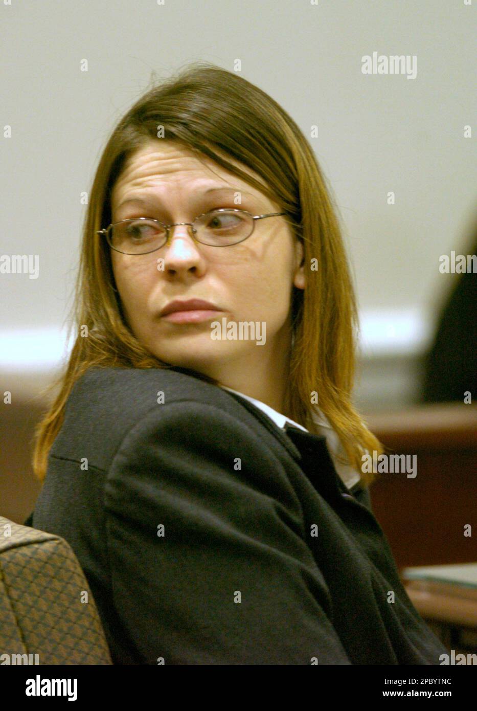 Liz Carroll turns toward her family during her murder trial Thursday ...