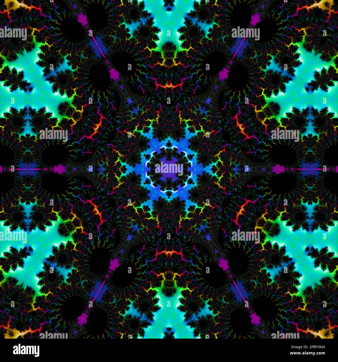 Colorful Multi Kaleidoscope patterns Stock Photo - Alamy