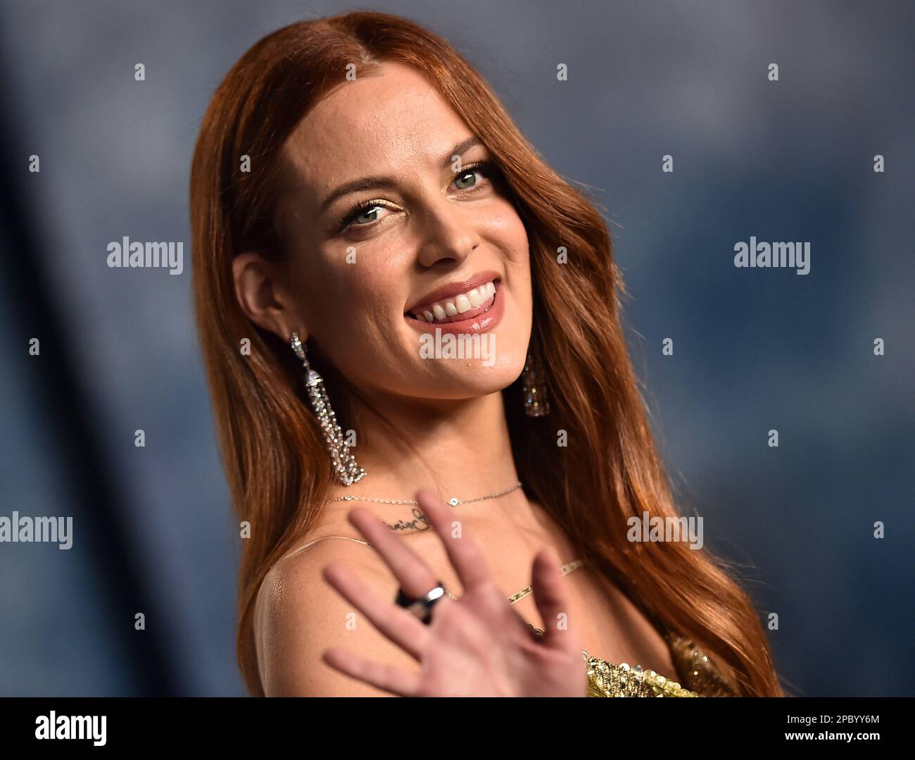 Los Angeles, USA. 13th Mar, 2023. Riley Keough arriving to the Vanity ...