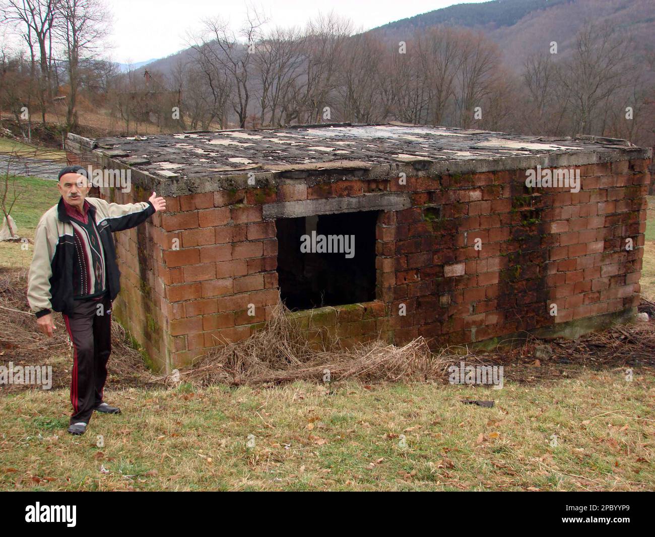 Bosnian Muslim Redzo Talovic (59) distant relative of Sulejman Talovic ...