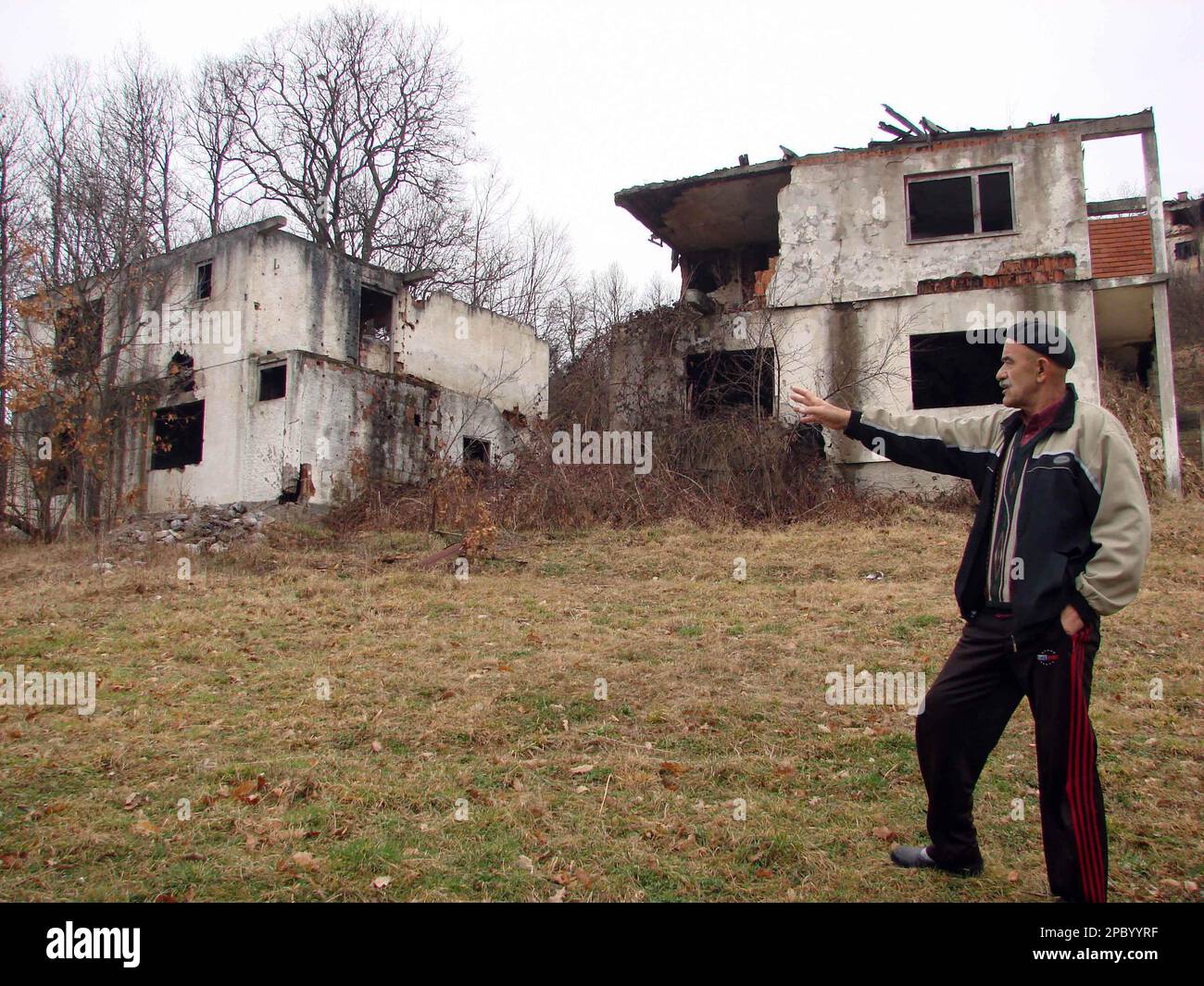 Bosnian Muslim Redzo Talovic (59) distant relative of Sulejman Talovic ...