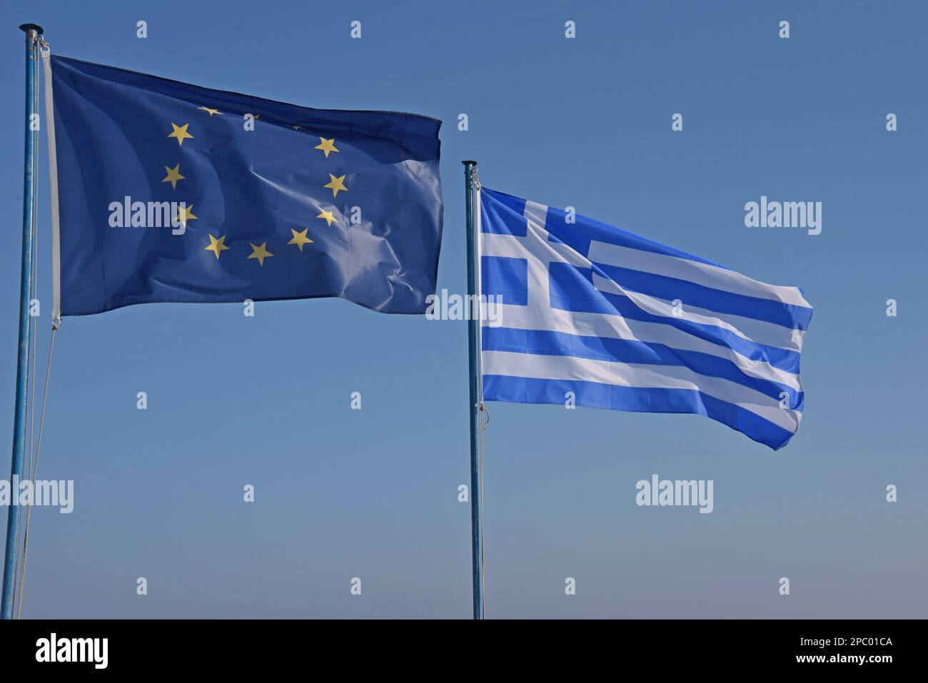 Flags flying together hi-res stock photography and images - Alamy