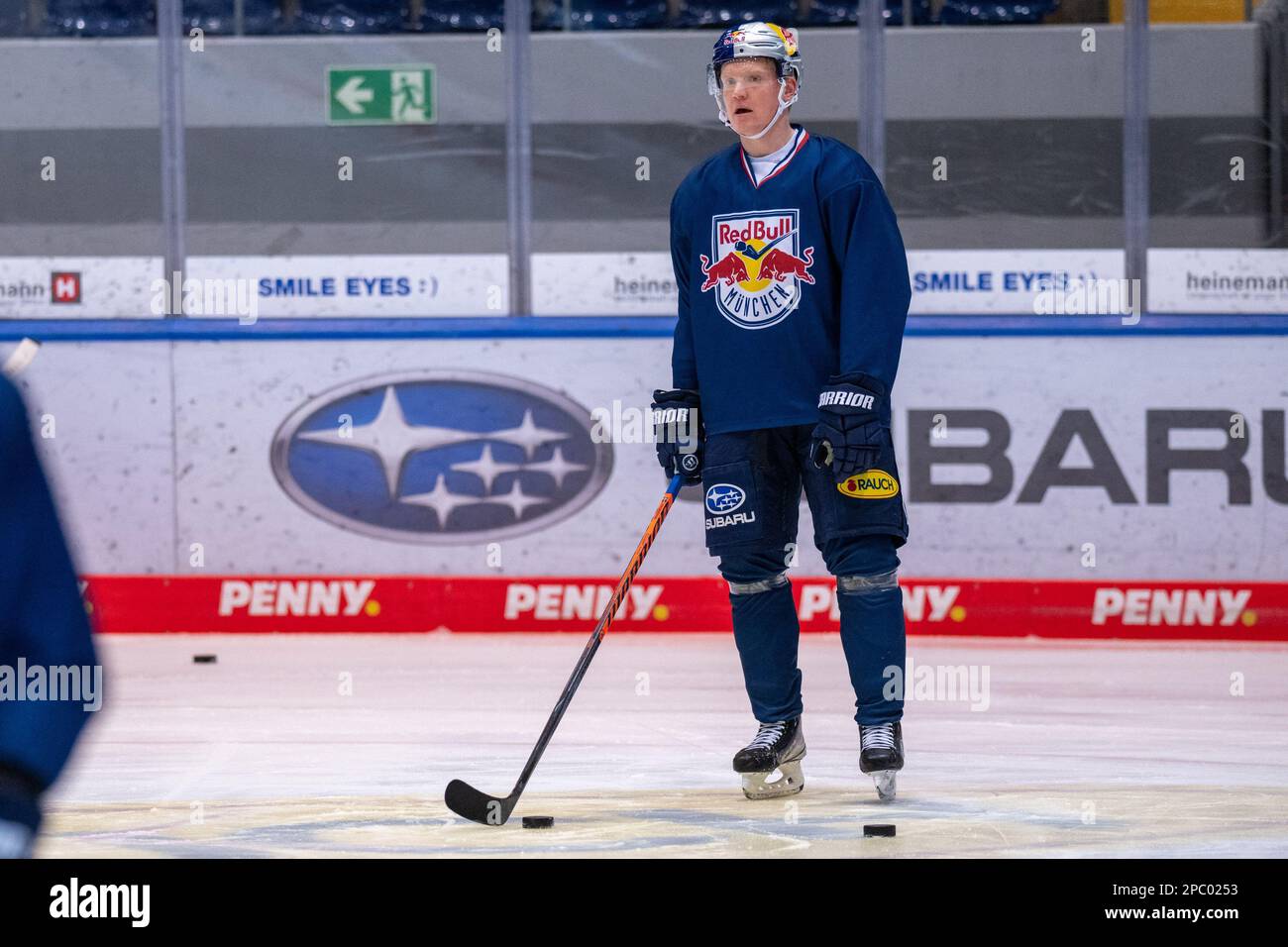Munich, Germany. 13th Mar, 2023. Ice hockey: DEL, media round with ...