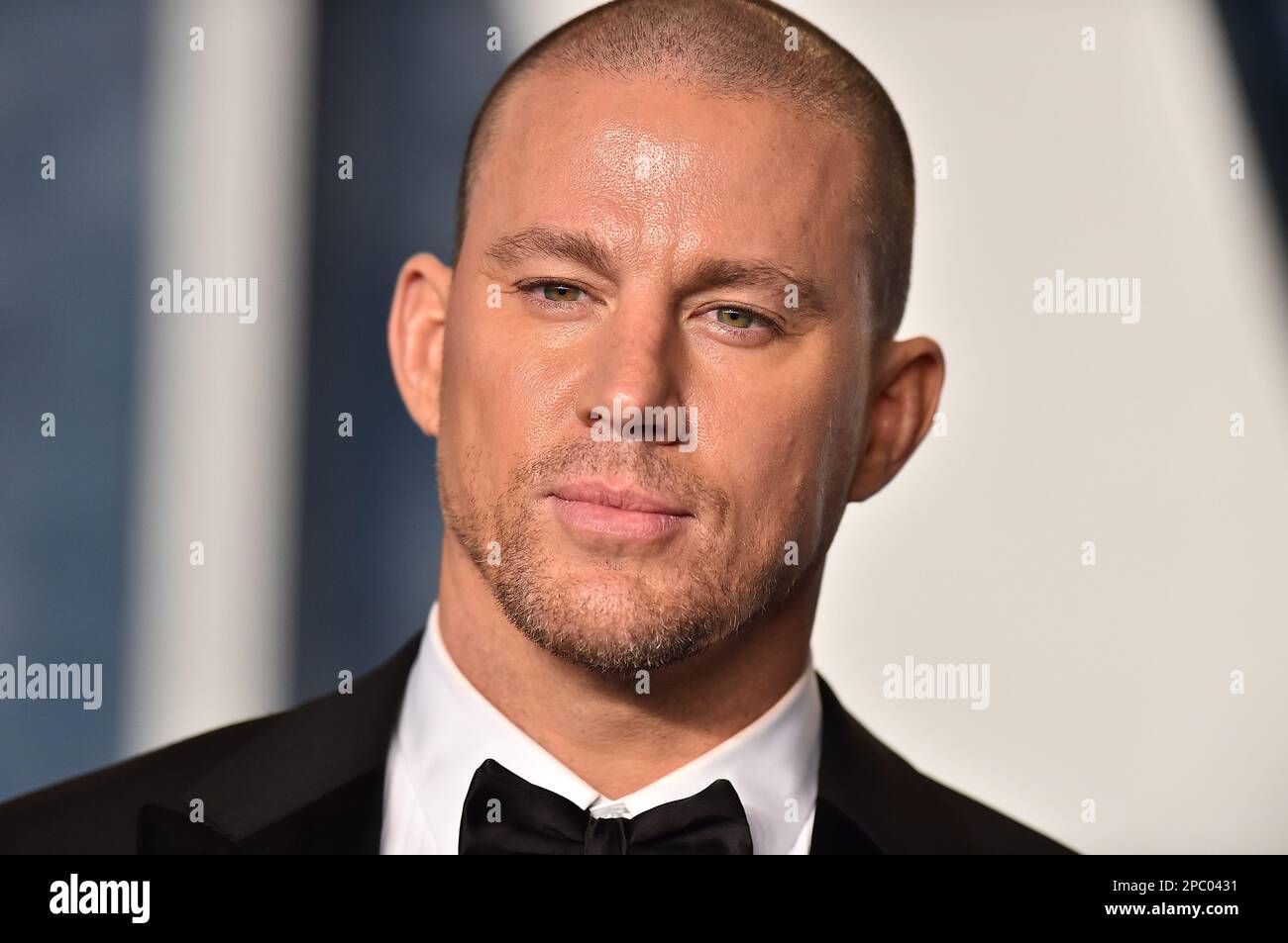 Channing Tatum arriving to the Vanity Fair Oscar Party at on March 12 ...