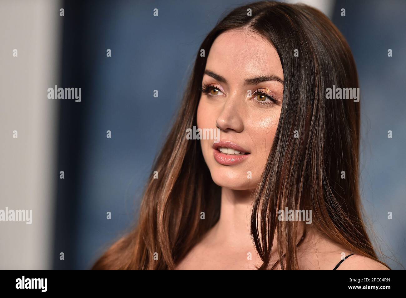 Los Angeles, USA. 13th Mar, 2023. Ana De Armas arriving to the Vanity Fair Oscar Party at on ...