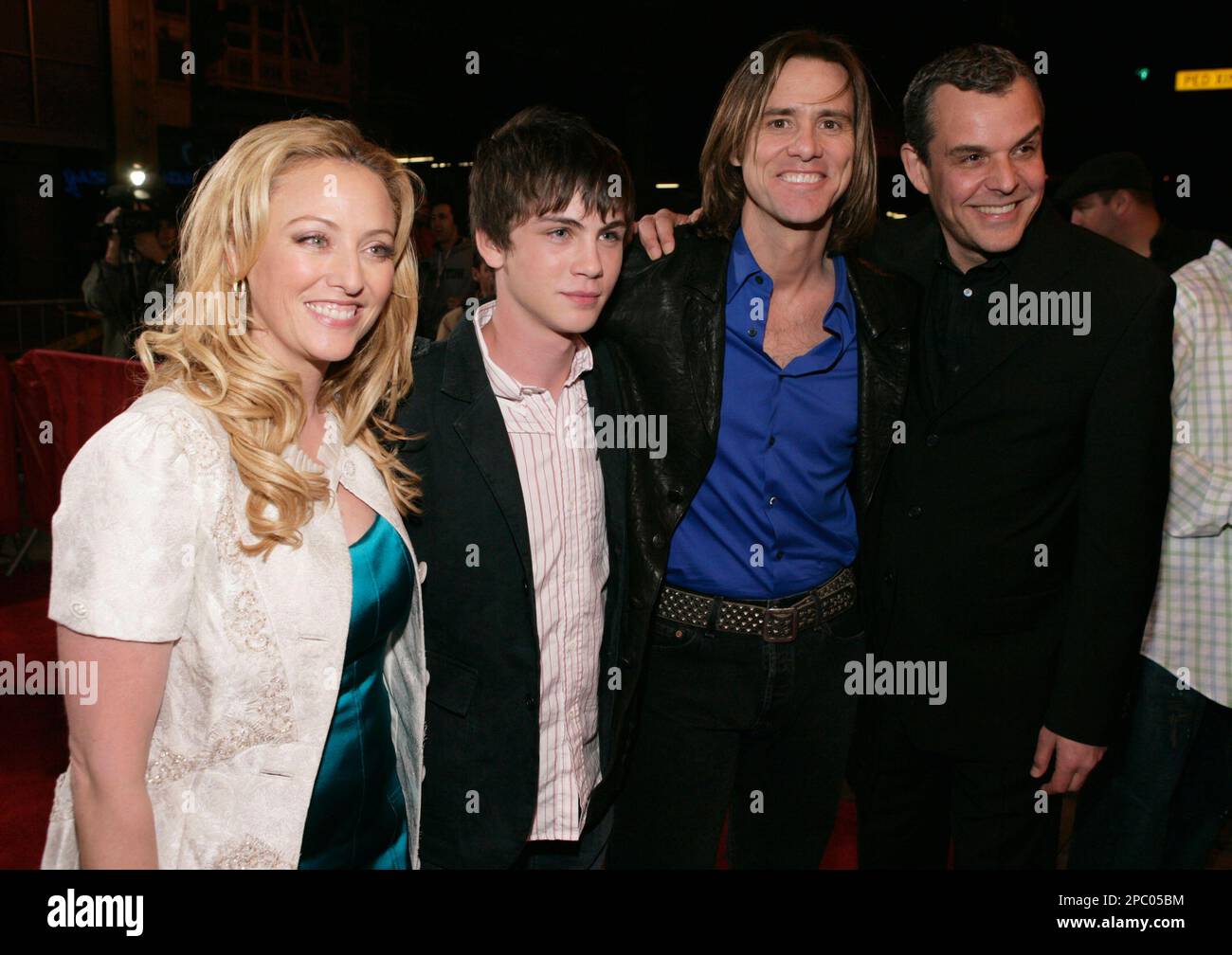 Cast members of "The Number 23" from left, Virginia Madsen, Logan ...