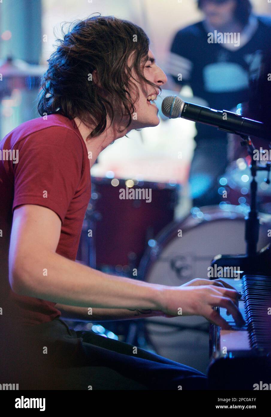 Dan Layus of the band Augustana performs on stage during MTV's 'Total ...