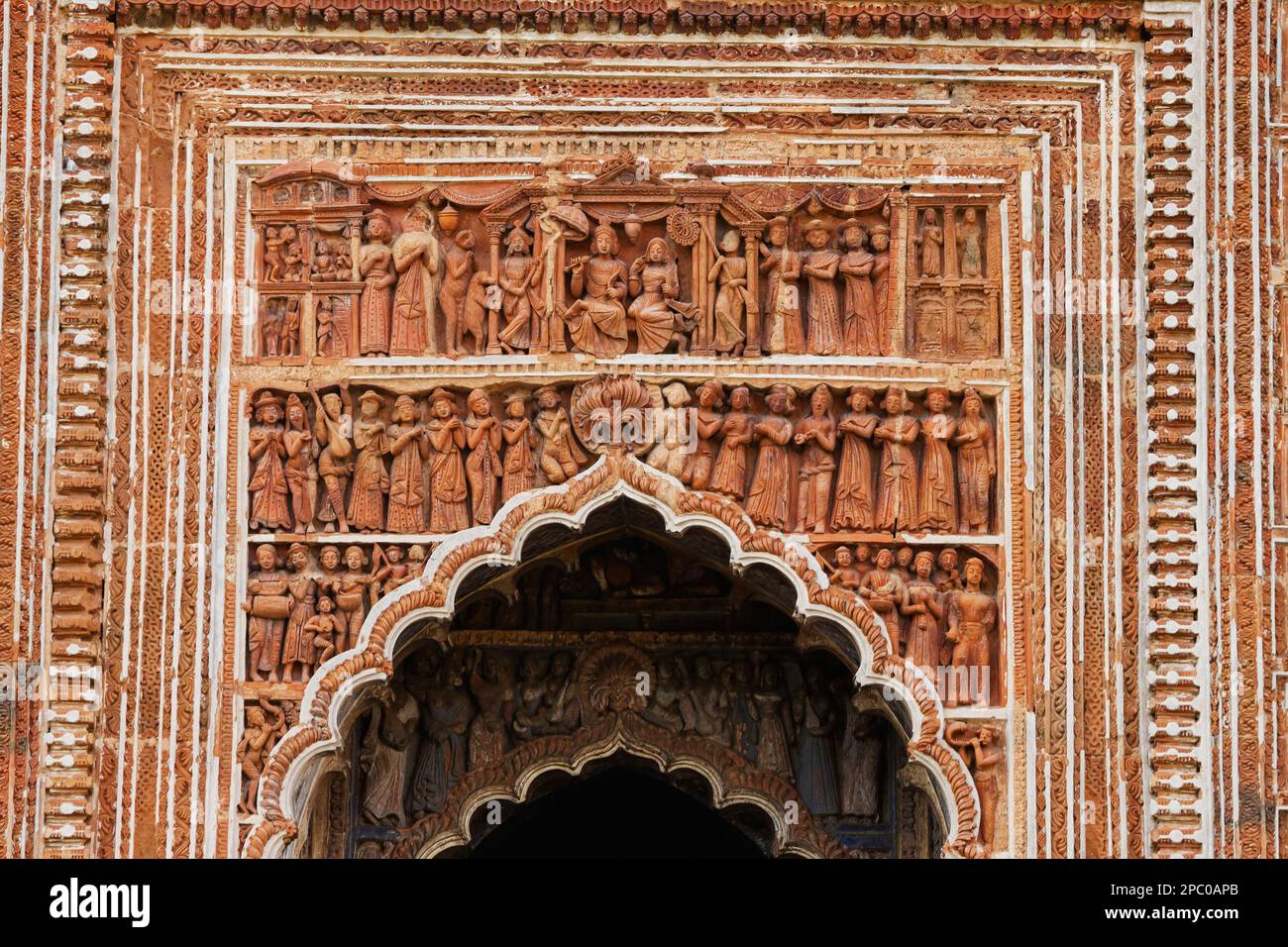 India rajbari complex hi-res stock photography and images - Alamy