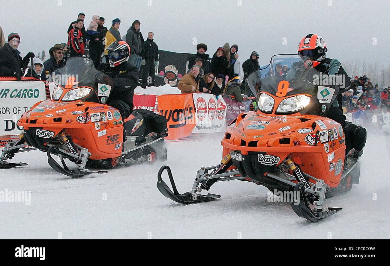 Darrick Johnson, from Coeur d'Alene, Idaho left, and Fred Grubb from ...