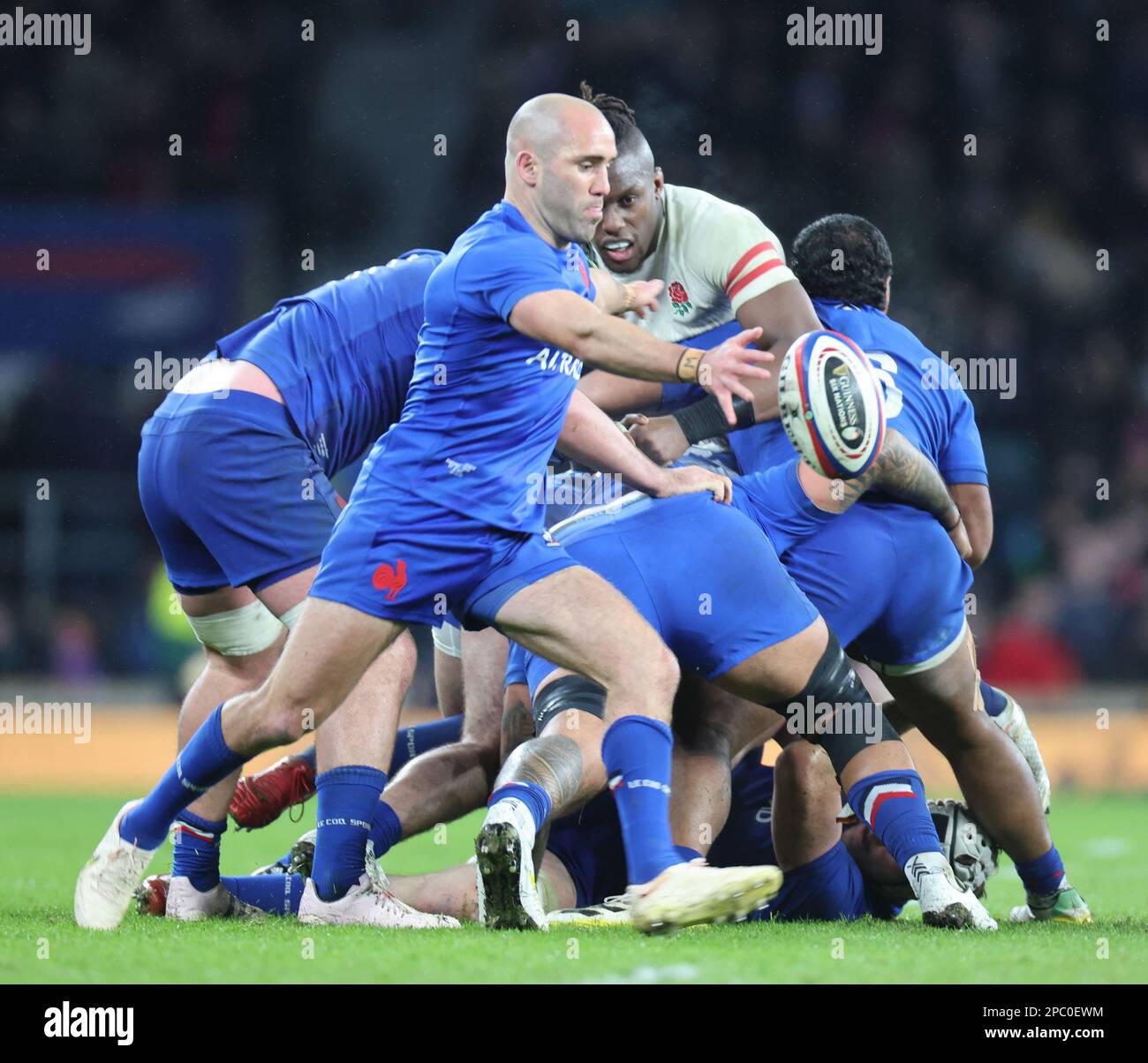 Maxime Lucu of France during the 2023 Six Nations Championship Round ...